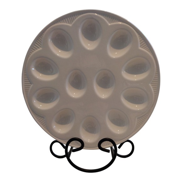 Dining | Costco 1 Deviled Egg Platter White Microwave Safe | Poshmark